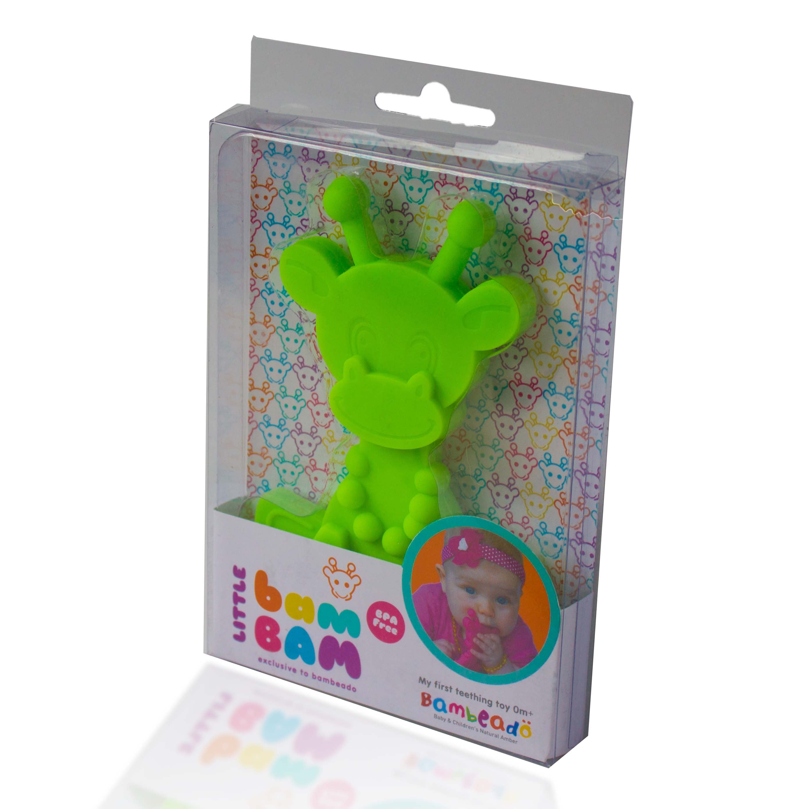 Little bamBAM Baby Teething Toy - Lime – Bambeado